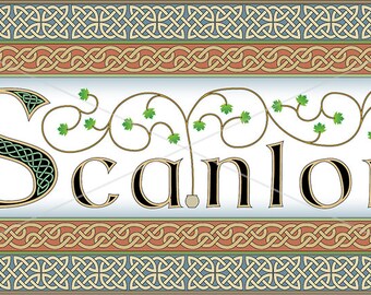 Celtic knot print | Etsy