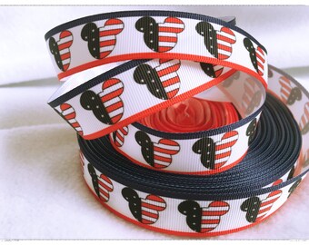 Mickey mouse ribbon | Etsy