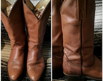 Vintage cowboy boots | Etsy