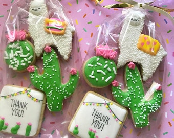 Llama cookies | Etsy