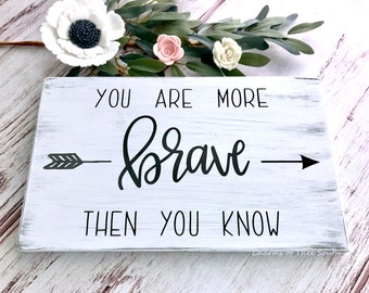 Be Brave Be brave sign kid decor trendy kid decor brave