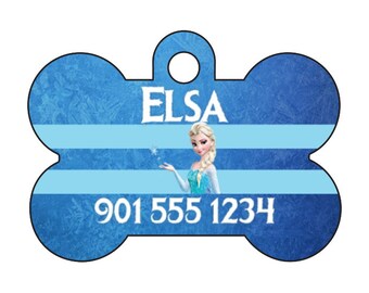 Frozen name tags | Etsy