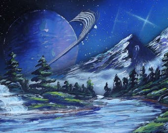 Nature painting | Etsy