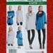 Simplicity Sewing Pattern 1014 Knit Tunic Blouse Tops Hood