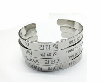 Bts bracelet | Etsy