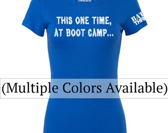 Boot camp shirt | Etsy