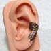 Filigree Leaf Forest Ear Cuff ' left ear