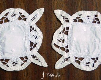 Square doilies | Etsy