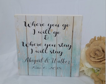 Custom wedding signs | Etsy