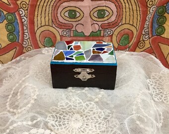 Mosaic box | Etsy