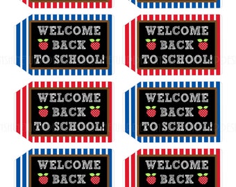 Printable PTA Tags Welcome Back To School Gift Tags