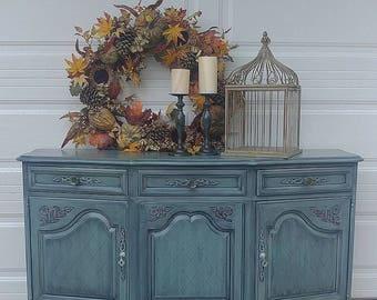 Distressed dresser | Etsy