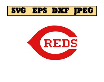 Cincinnati reds svg | Etsy