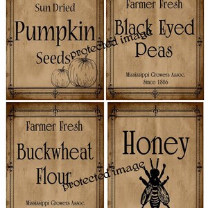 Primitive label | Etsy