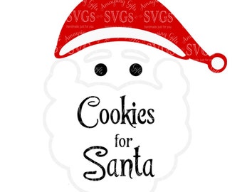 SVG Cookies for Santa Plate Edge Cookie Plate Design