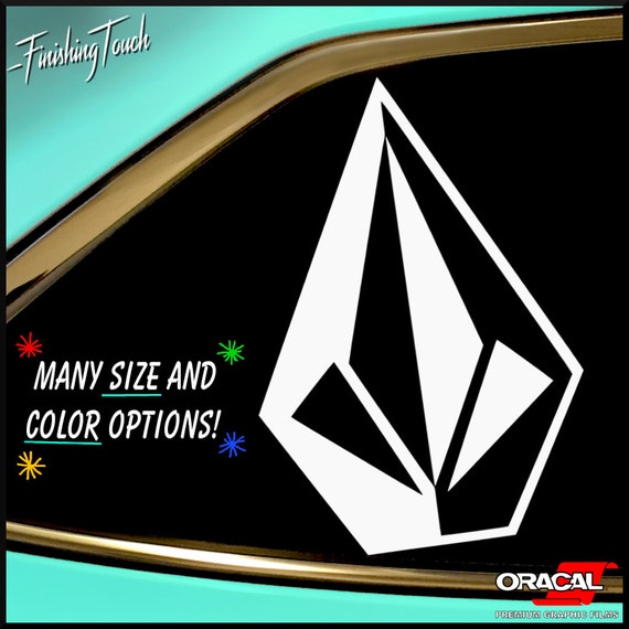 Volcom Stone Vinyl sticker decal Custom size and color for car