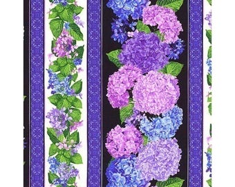 Hydrangea fabric | Etsy