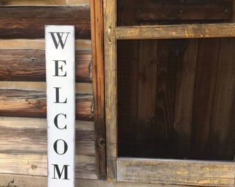 Vertical welcome | Etsy