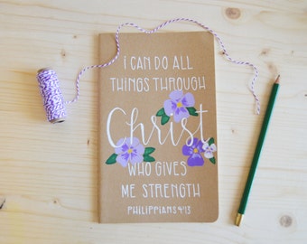 Bible verse journal | Etsy