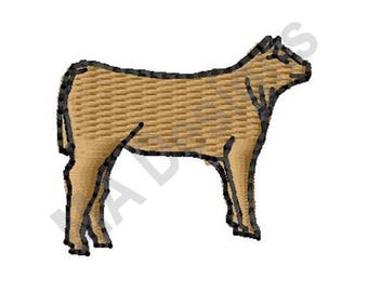 Cattle embroidery | Etsy