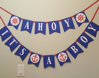 Nautical banner | Etsy