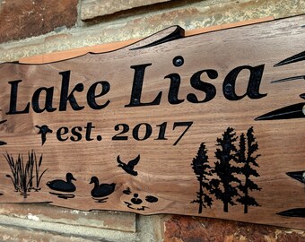 Outdoor wood sign | Etsy
