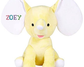 Yellow baby elephant | Etsy