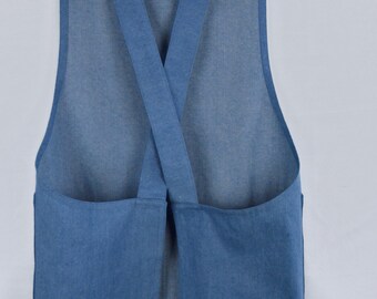 Cross back apron | Etsy