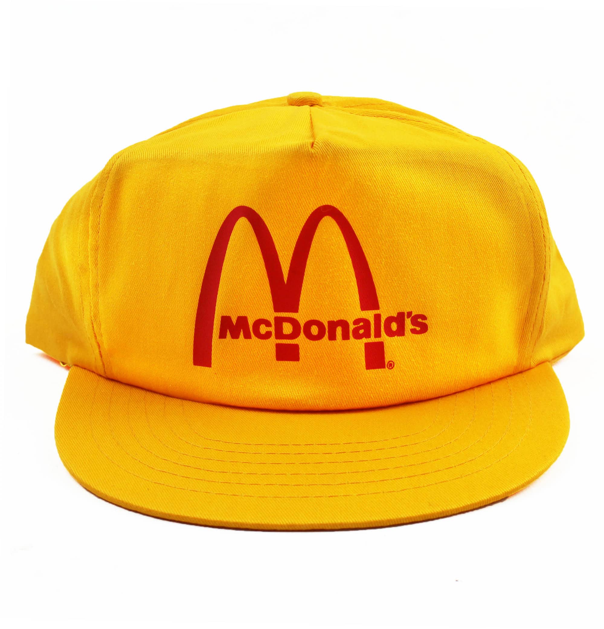 Vintage McDonalds Snapback Hat Cap NEW