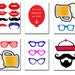 Nautical Party Photo booth Props: PRINTABLE PARTY