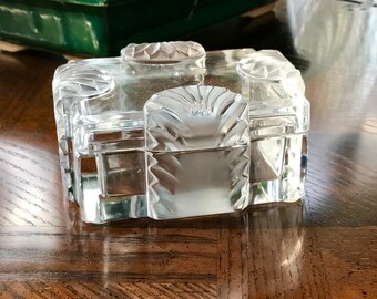 Glass cigarette box | Etsy