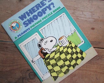 Snoopy puzzle | Etsy