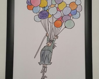Quentin blake | Etsy
