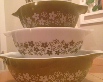 Pyrex crazy daisy | Etsy