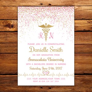 Nurse invitation | Etsy