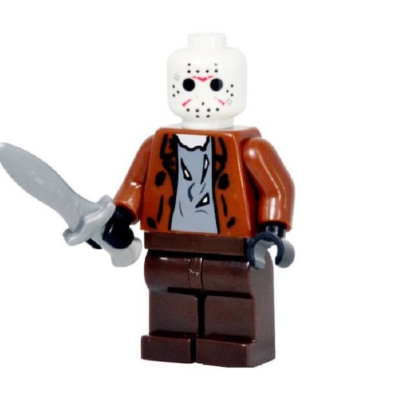 Jason Voorhees friday the 13th Custom Minifigure 100% Lego