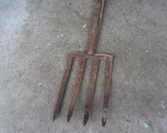 Antique pitchfork | Etsy
