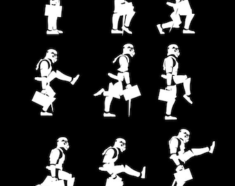 Silly Walking Sign Monty Python Flying Circus Ministry of