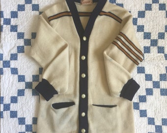 Letterman sweater | Etsy