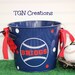 Personalized Baseball Softball Easter Basket Easter Egg Hunt