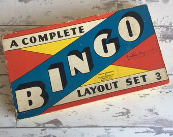 Wooden bingo numbers | Etsy