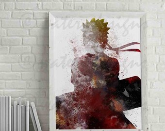 Naruto poster | Etsy
