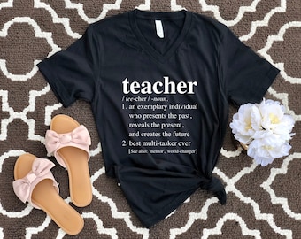 Teacher shirt | Etsy