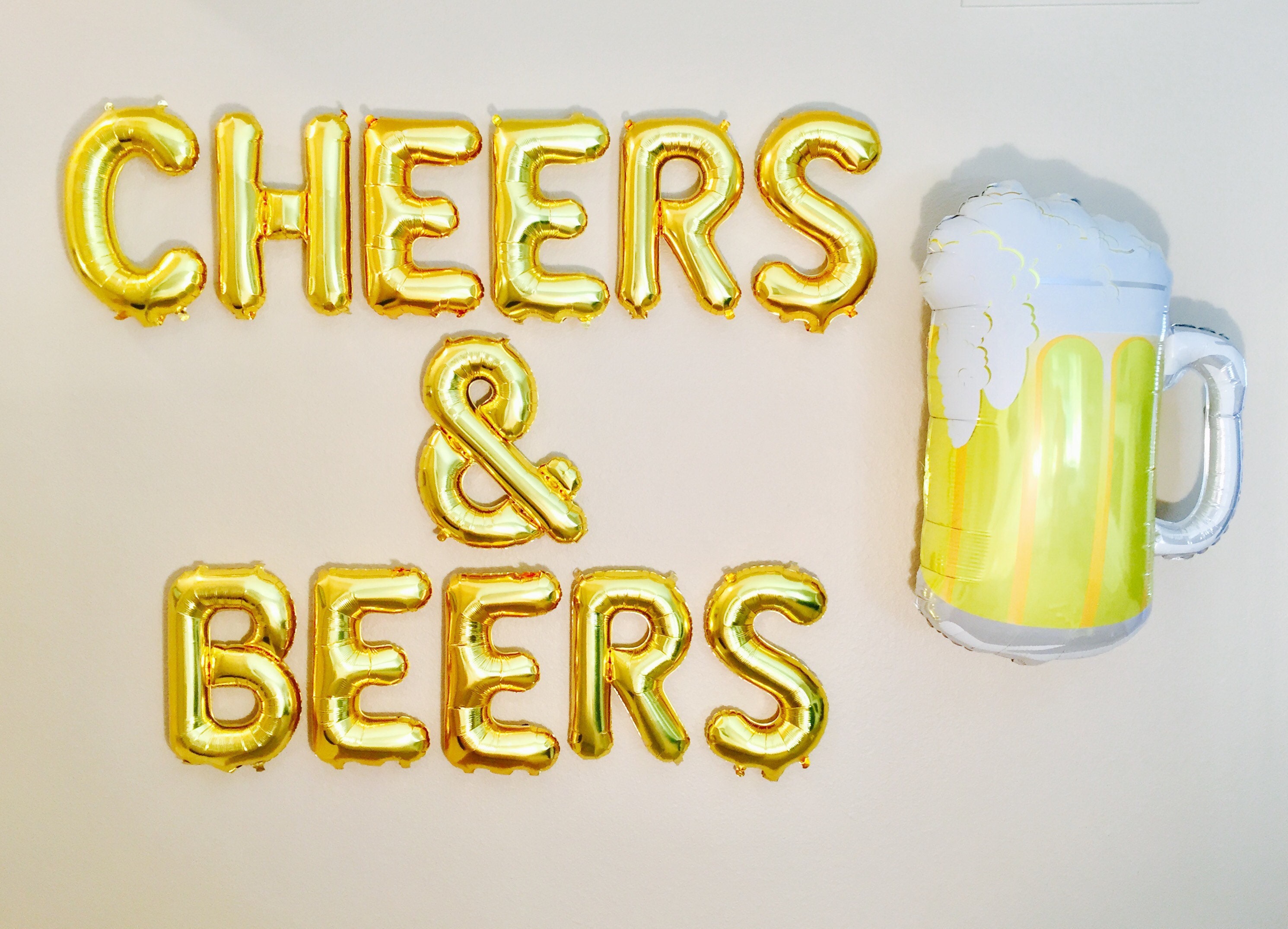 CHEERS & BEERS Balloons Cheers and Beers Cheers and Beers