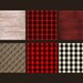 Lumberjack digital paper lumberjack scrapbook paper rustic