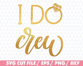 I do crew svg | Etsy