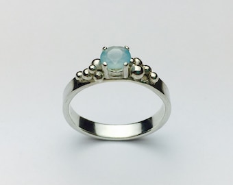 Blue stone ring | Etsy