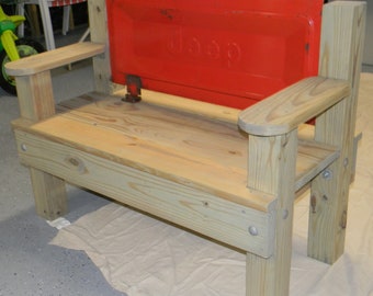 Tailgate bench | Etsy