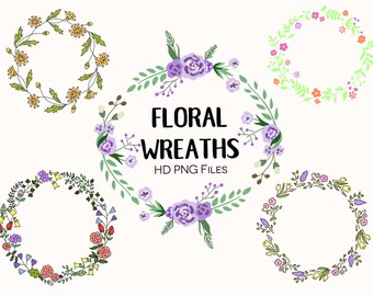 Floral wreath | Etsy