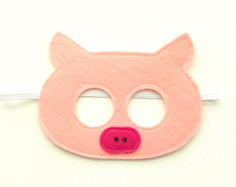 Kids pig mask | Etsy
